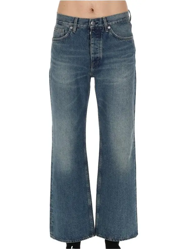 SUNFLOWER Relaxed Fit Wide-leg Jeans - Blue