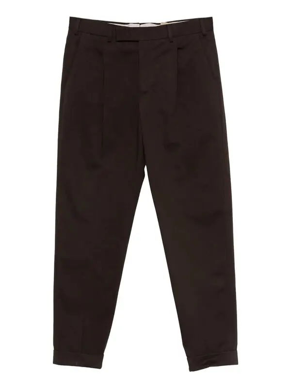 PT TORINO Modern Utility Trousers - Brown