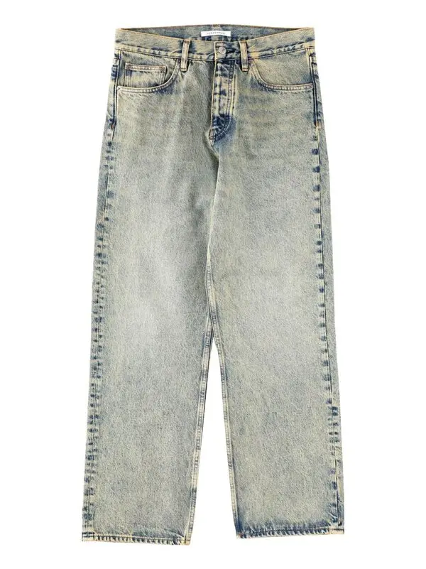 SUNFLOWER Straight Leg Trousers - Denim