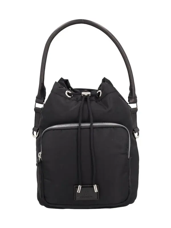 Premiata Drawstring Bucket Backpack - Black