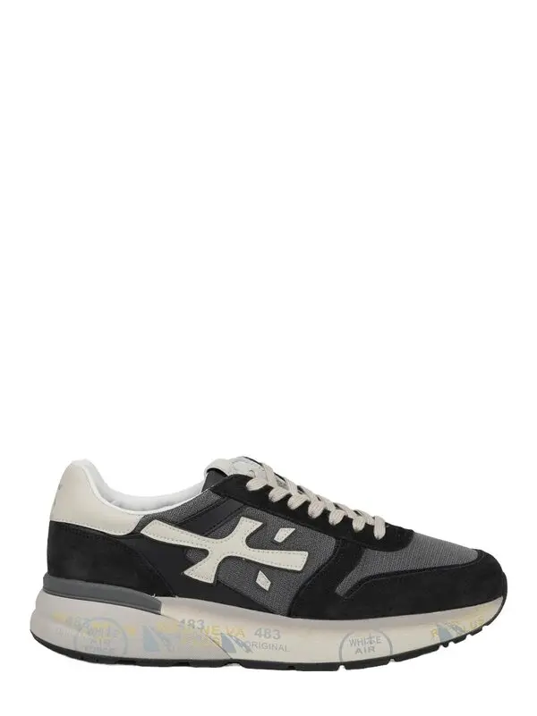Premiata Mick 8085 Logo Sneakers - Blue