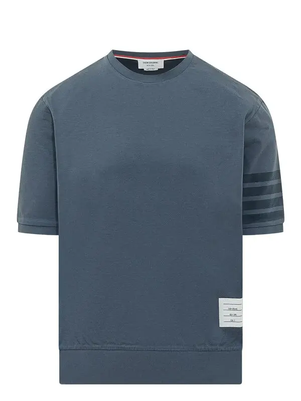 Thom Browne Classic Fit T-shirt - Navy