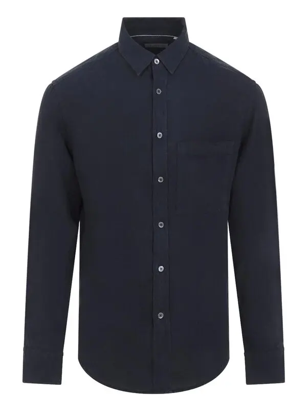 Canali Linen Shirt - Blue