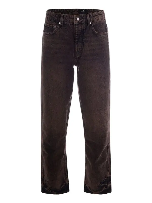 REPRESENT Straight Leg Jeans - Bark
