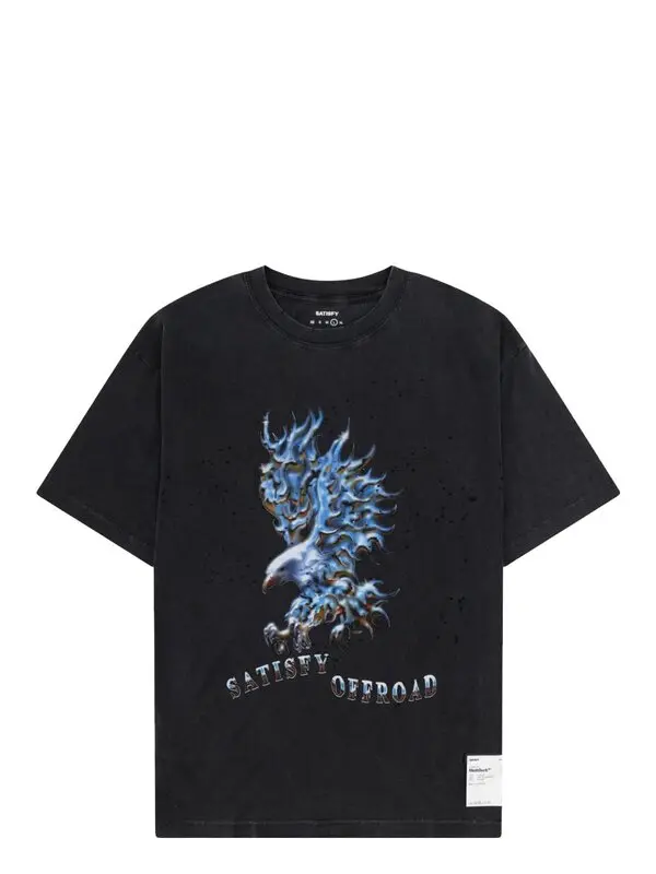 Satisfy 100% Cotton T-shirt Ss26 Collection - Black
