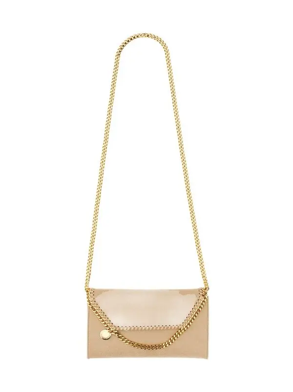 Stella McCartney Falabella Wallet On Chain - Beige