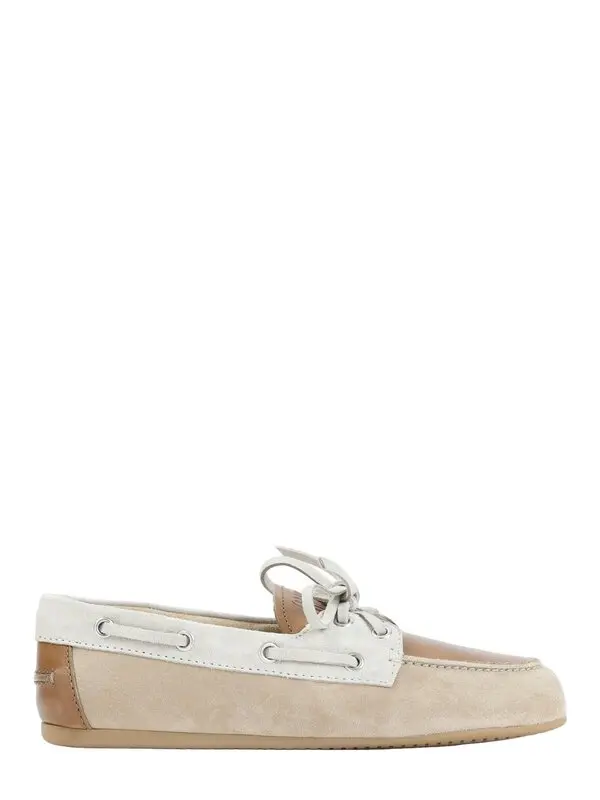 Miu Miu Suede Calf Leather Loafers - Multicolour