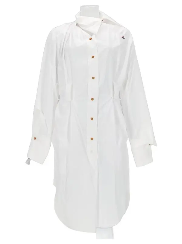 VIVIENNE WESTWOOD Elegant Cotton Dress - White