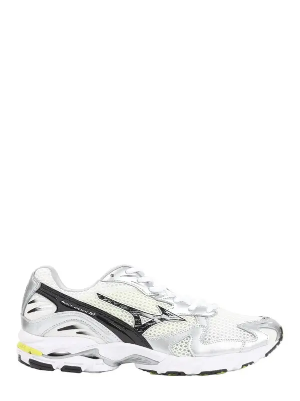 Mizuno Wave Rider 10 Sport Sneakers - Metallic