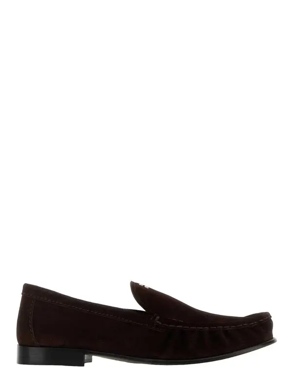 Miu Miu Suede Loafers - Brown