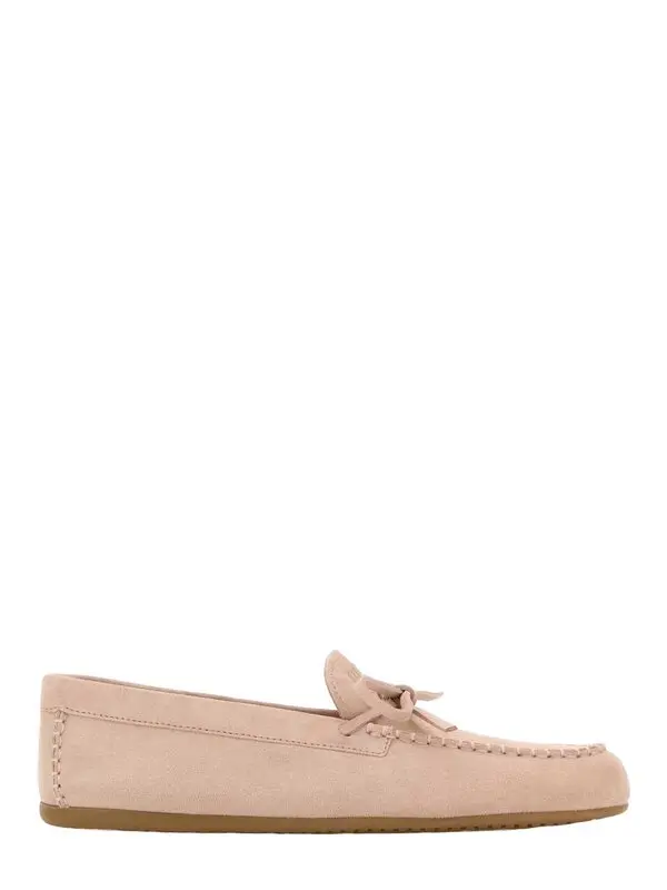 Miu Miu Suede Loafers - Pink