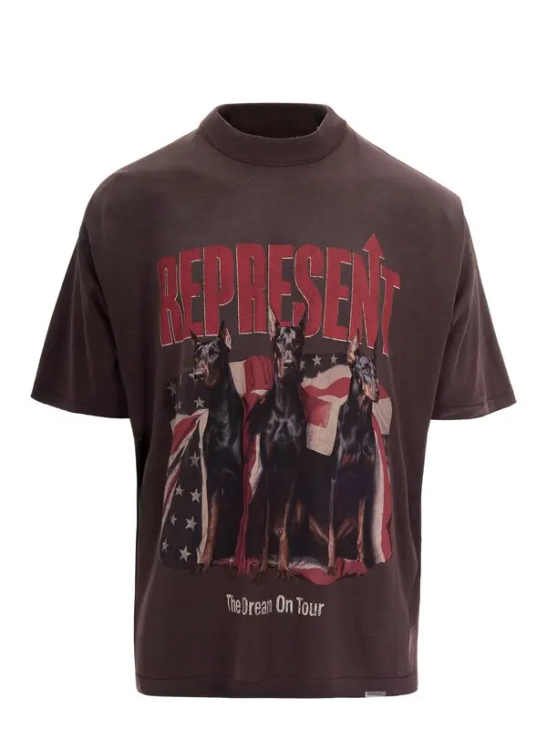 REPRESENT Mini Premium Blend T-shirt For - Nero