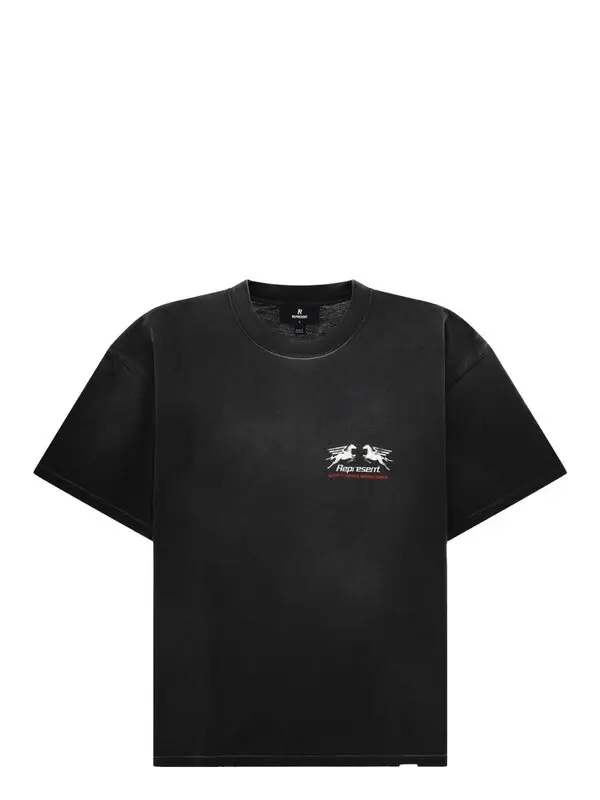 REPRESENT Classic Cotton T-shirt For Ss26 Collection - Black