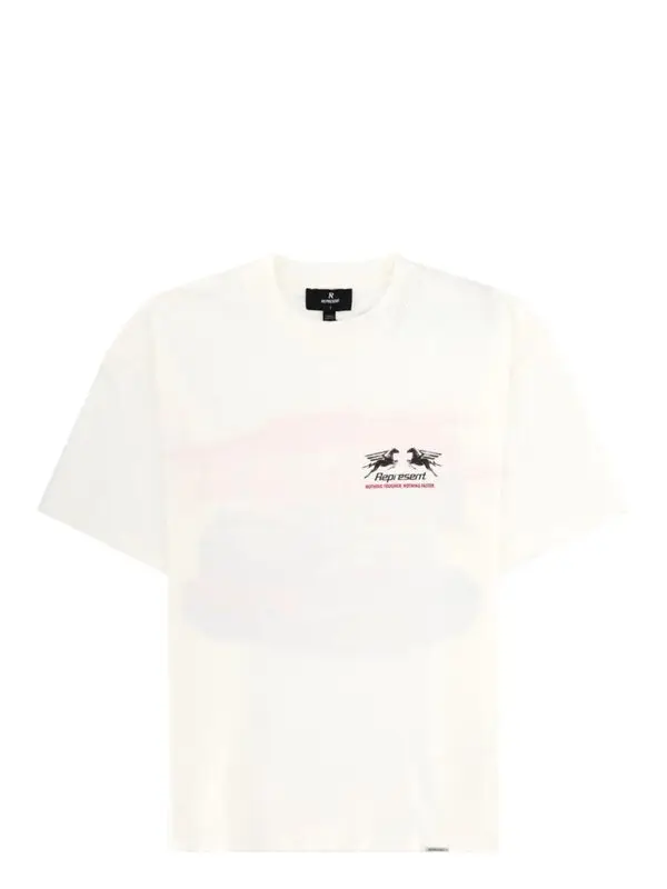 REPRESENT Classic Cotton T-shirt For Ss26 Edition - White