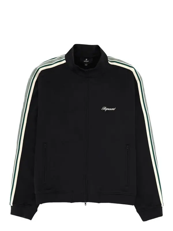 REPRESENT Zip-up Track Jacket - Black