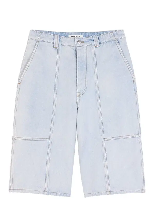 Maison Kitsuné Tailored Bermuda Shorts - Blchedindg