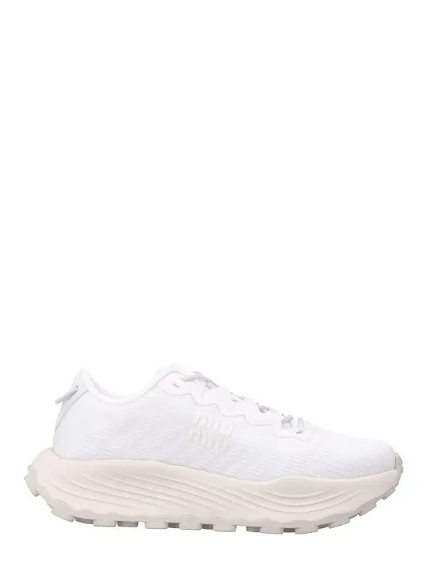 Miu Miu Dynamic Low-top Sneakers - Bianco