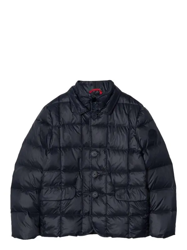 FAY Boys' Quilted Down Jacket - Blue