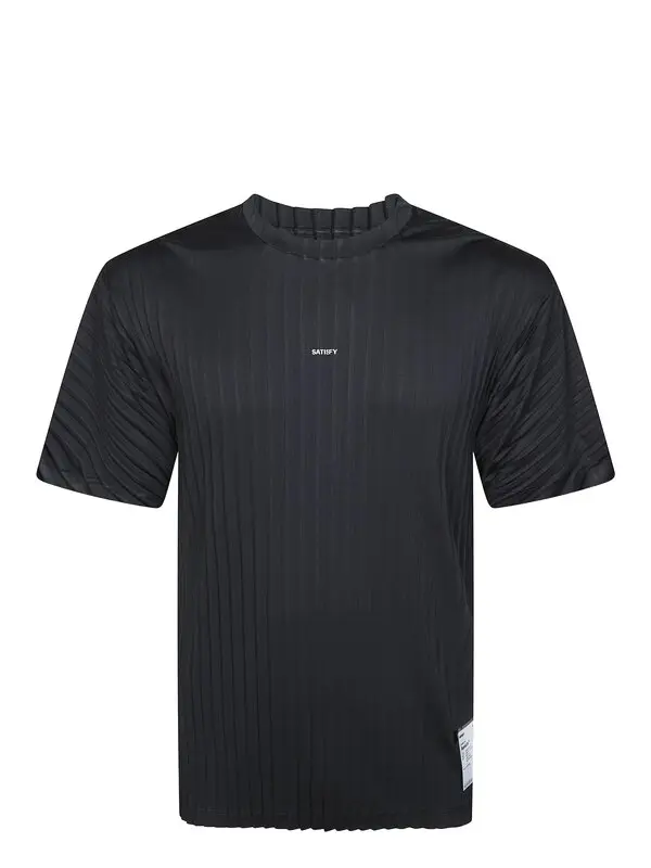 Satisfy Auralite Plethested Mini T-shirt For - Nero