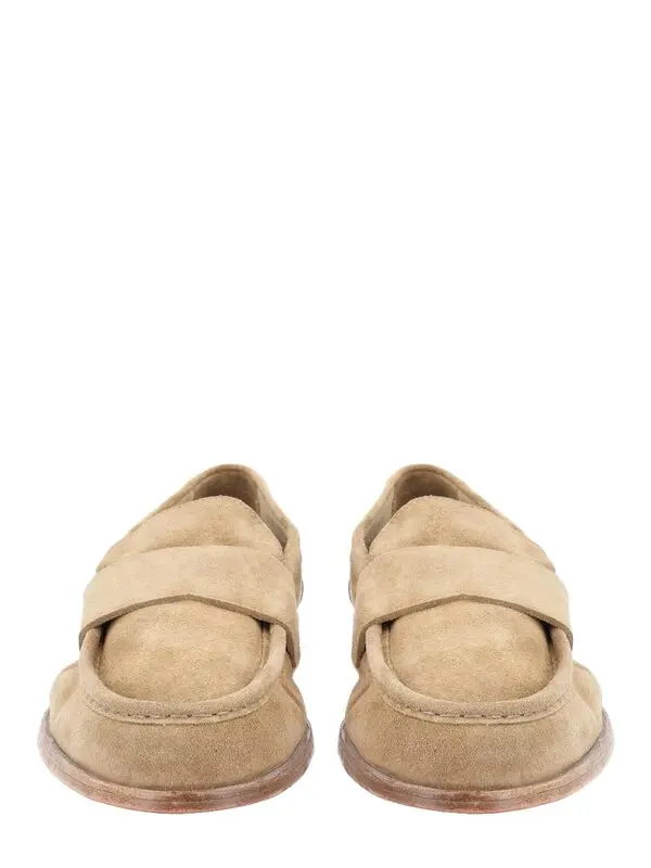 CORVARI Classic Loafers - Beige