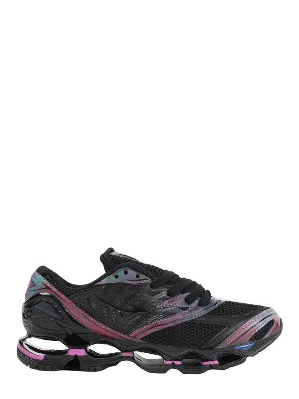 Mizuno Wave Print Sneakers - Black