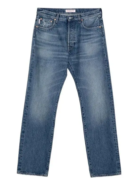 Valentino Garavani Straight-leg Jeans - Blue
