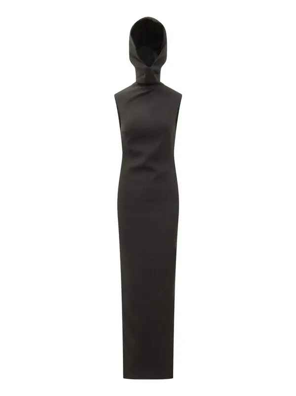 MONOT Hooded Mini Suit - Black