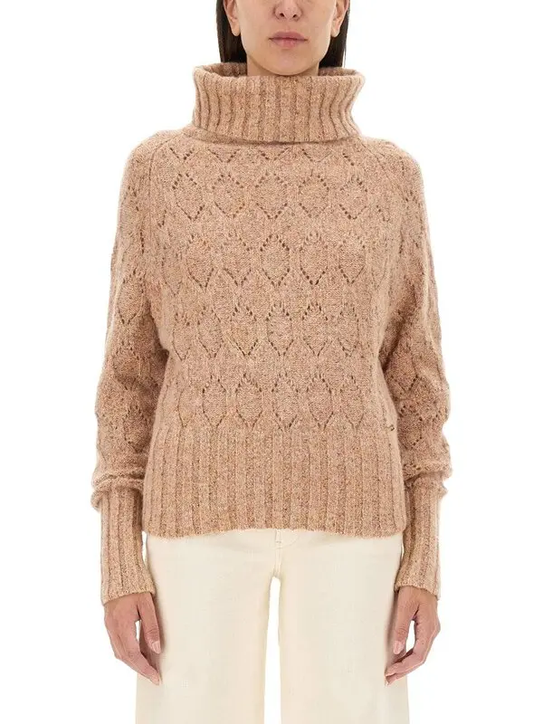 Kiton Classic Turtleneck Sweater - Brown