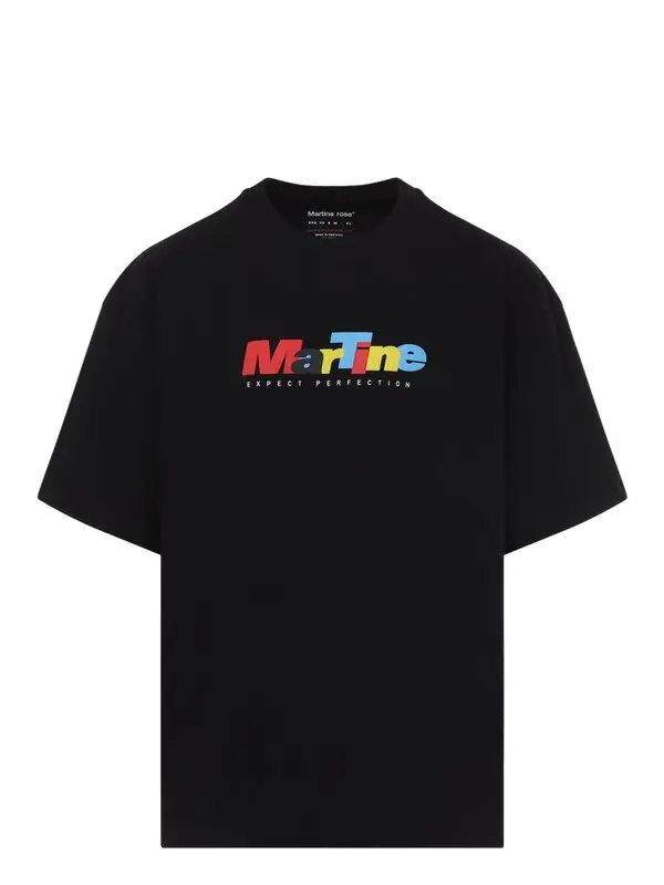 Martine Rose Oversized Short Sleeve T-shirt - Black