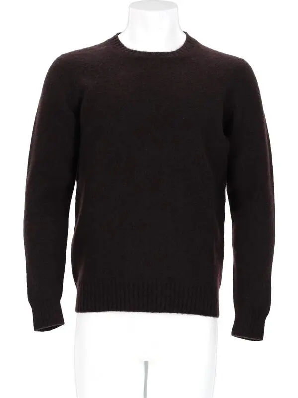 DRUMOHR Luxury Lamb Wool Sweater - Brown