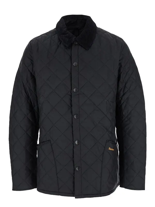Barbour Heritage Liddesdale Quilted Jacket - Black