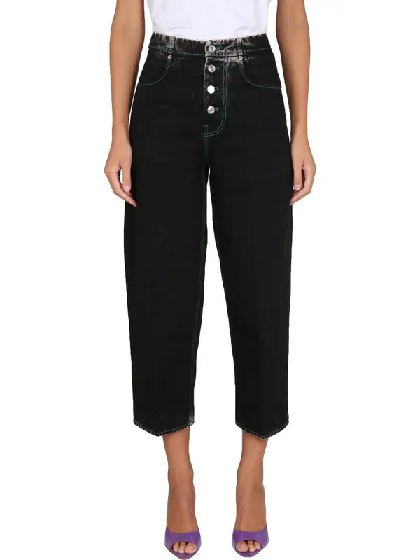DEPARTMENT 5 Margie High-waisted Pants - Black
