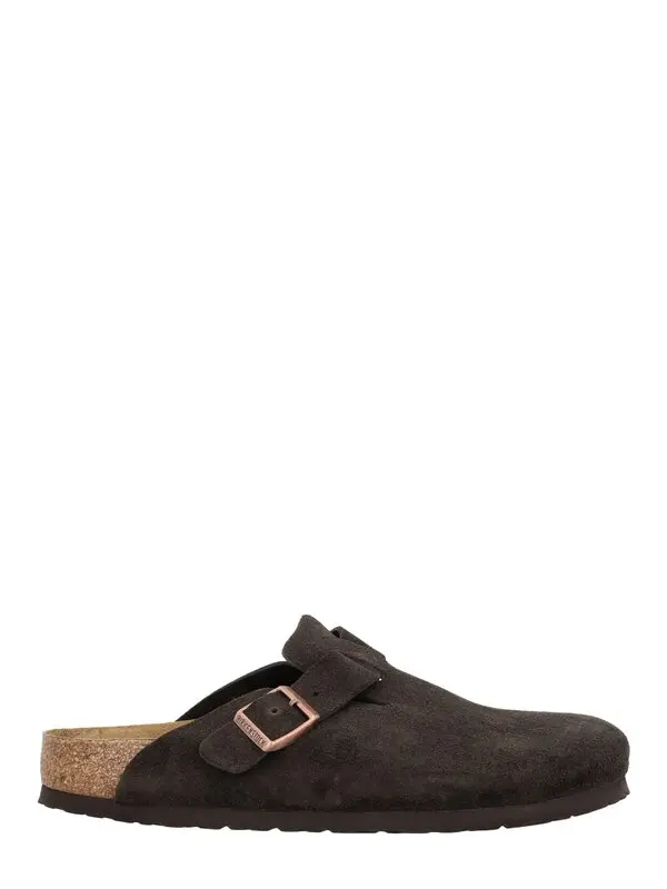 BIRKENSTOCK Boston Soft Footbed Clogs - Mocca