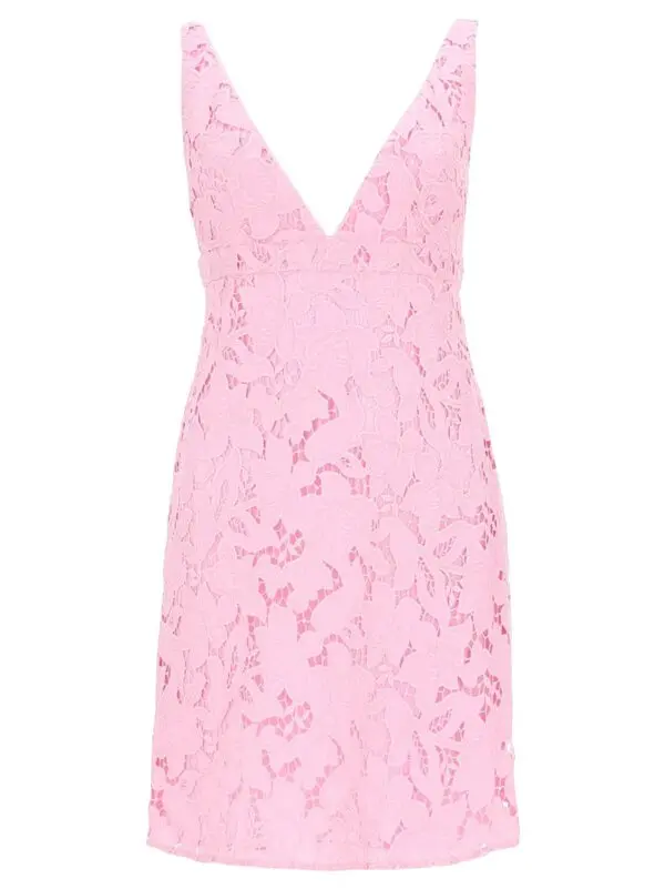 Michael Kors Lace Mini Dress - Pink