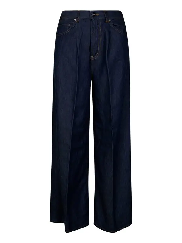 DONDUP Maggie Wide Leg Jeans - Blu
