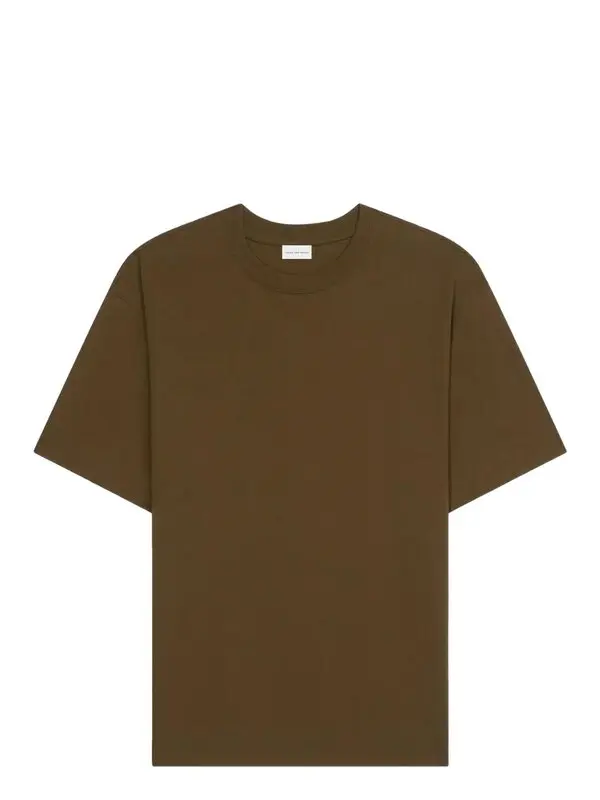 Dries Van Noten Cotton T-shirt - Brown