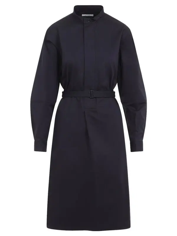 LEMAIRE Cotton Midi Dress - Blue
