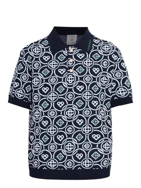 Casablanca Polo Shirt - Monogram