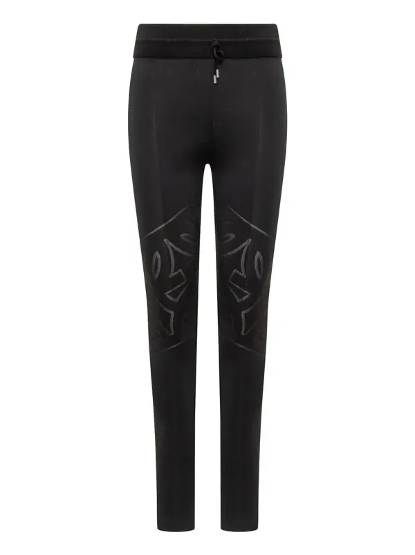 FERRAGAMO Chic Legging Traforati - Nero