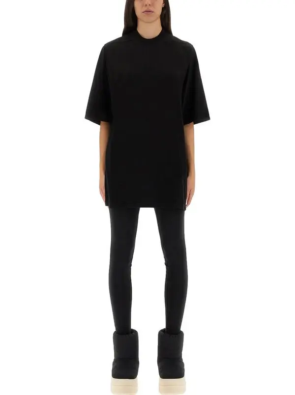 Rick Owens Oversized Short Sleeve T-shirt - Black