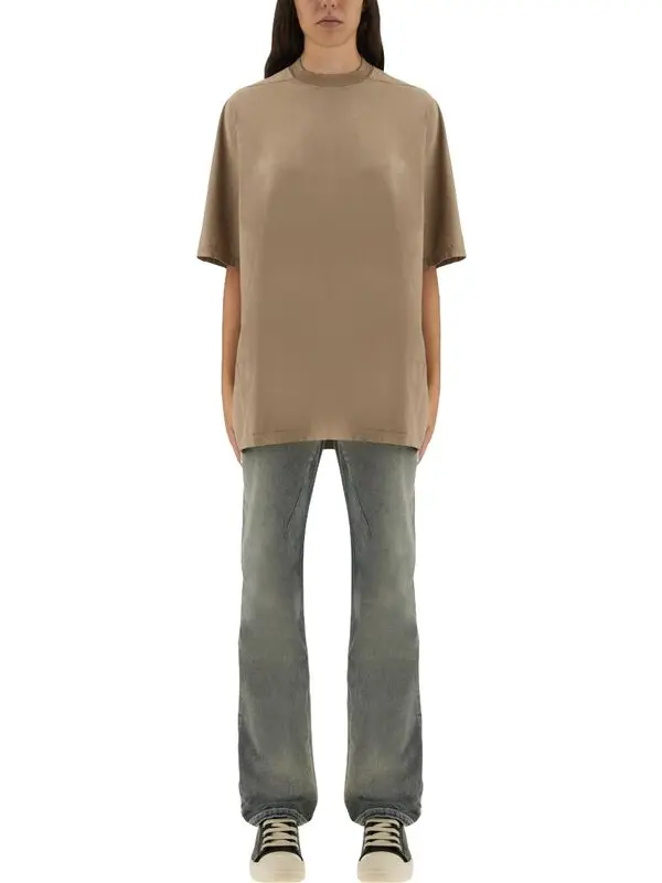 Rick Owens Concordians Jumbo T-shirt - Beige