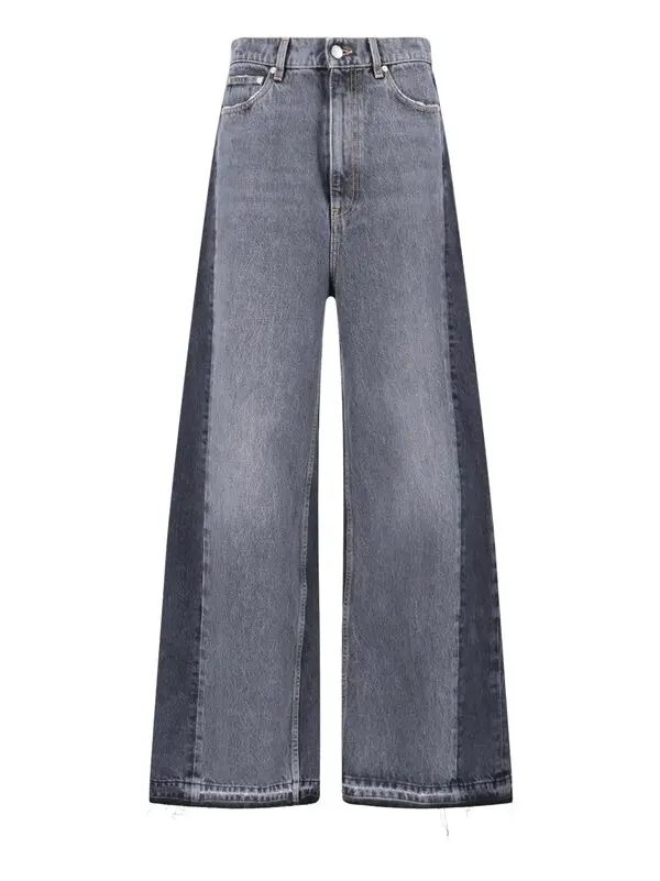Stella McCartney Wide-leg Denim Jeans - Black