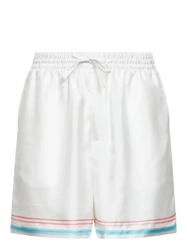 Casablanca Silk Twill Dance Shorts - Dancejoy