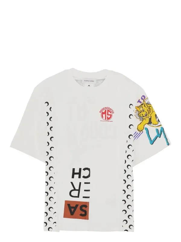 MARINE SERRE Mini T-shirt - White