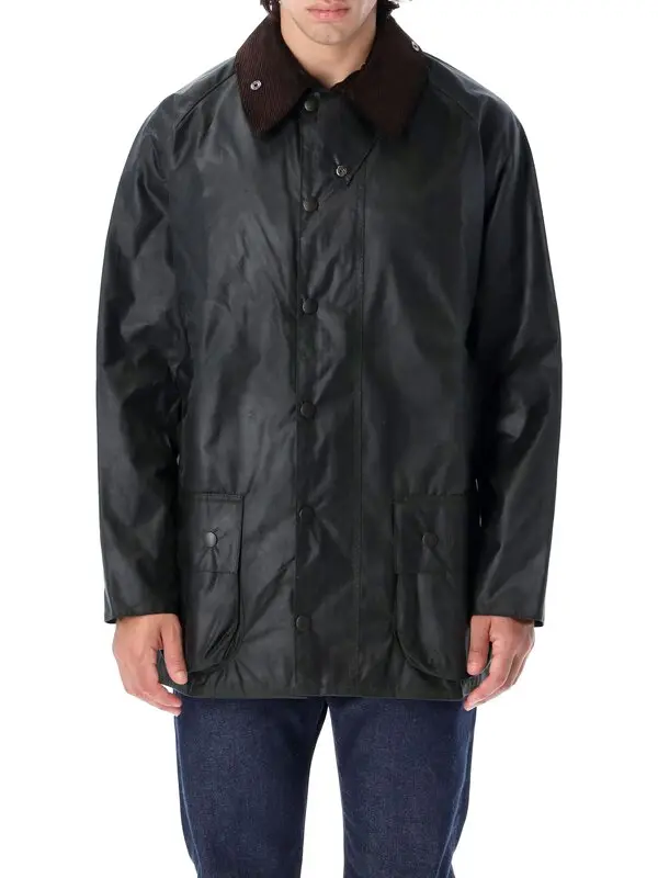 Barbour Beaufort Waxed Jacket - Sage