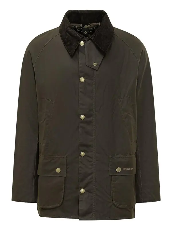 Barbour Classic Waxed Cotton Jacket - Olive