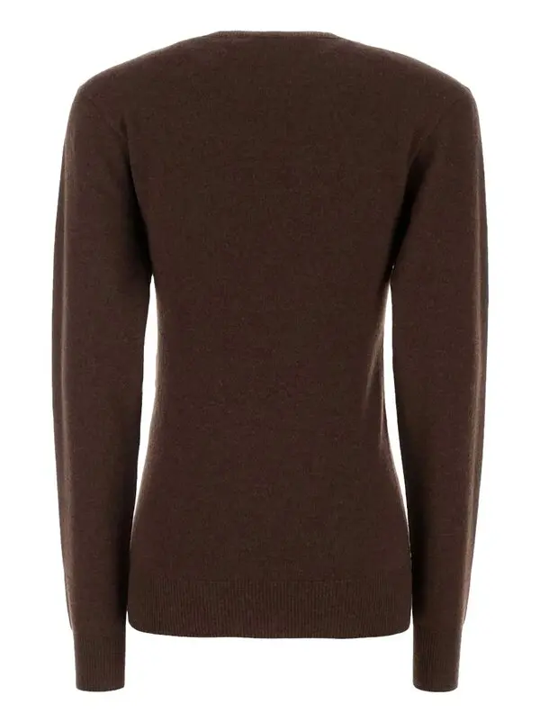 Stella McCartney Cashmere And Wool Blend Pullover - Brown