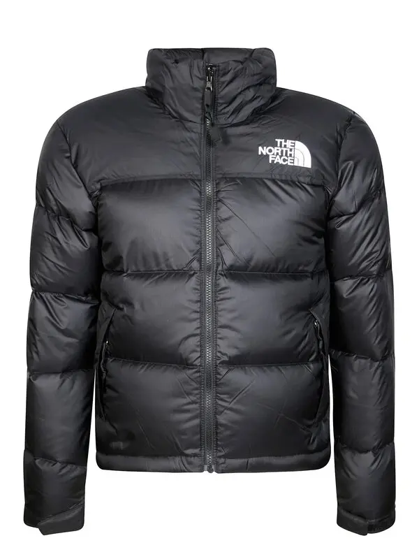 The North Face 1996 Retro Puffer Jacket With Embroidered Logo - Nero