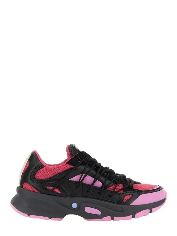 Alexander McQueen High-top Lace-up Sneakers - Multicolour