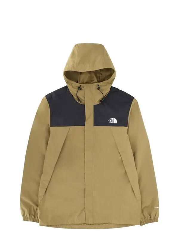 The North Face Hooded Colorblock Anorak Jacket - Beige